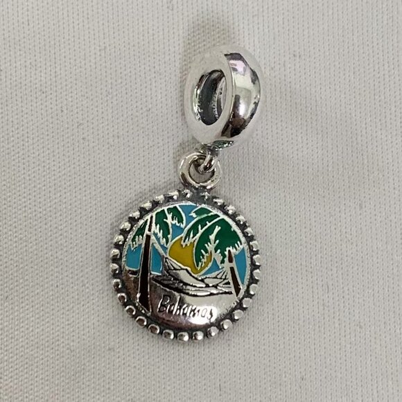Pandora | Jewelry | Pandora Bahamas Beach Coconut Trees Charm S925 ...